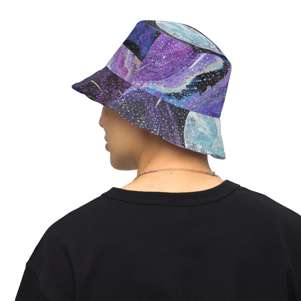 Reversible Galaxy bucket hat - Artist, Raya J. - Raya Sunshine, Inc.