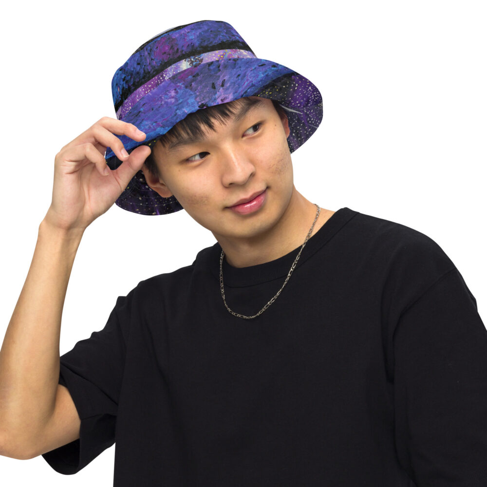Reversible Galaxy bucket hat - Artist, Raya J. - Raya Sunshine, Inc.