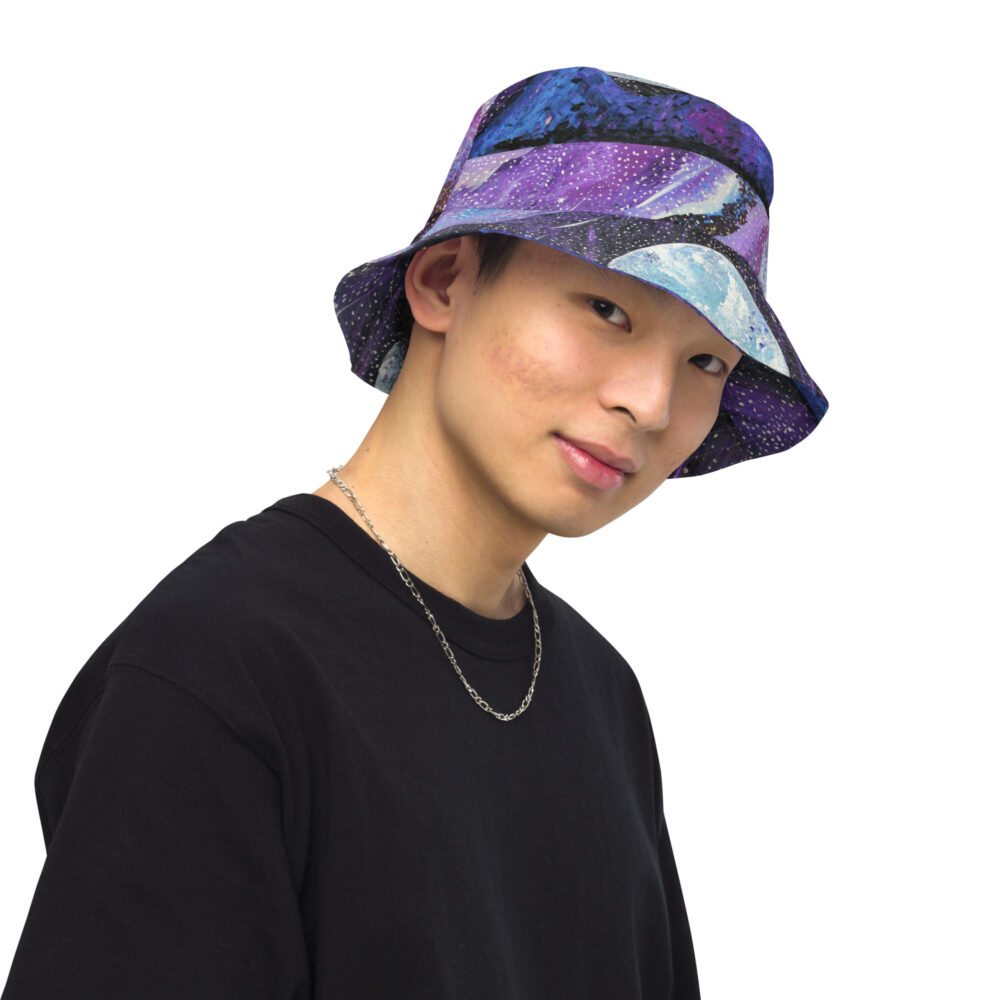 Reversible Galaxy bucket hat - Artist, Raya J. - Raya Sunshine, Inc.
